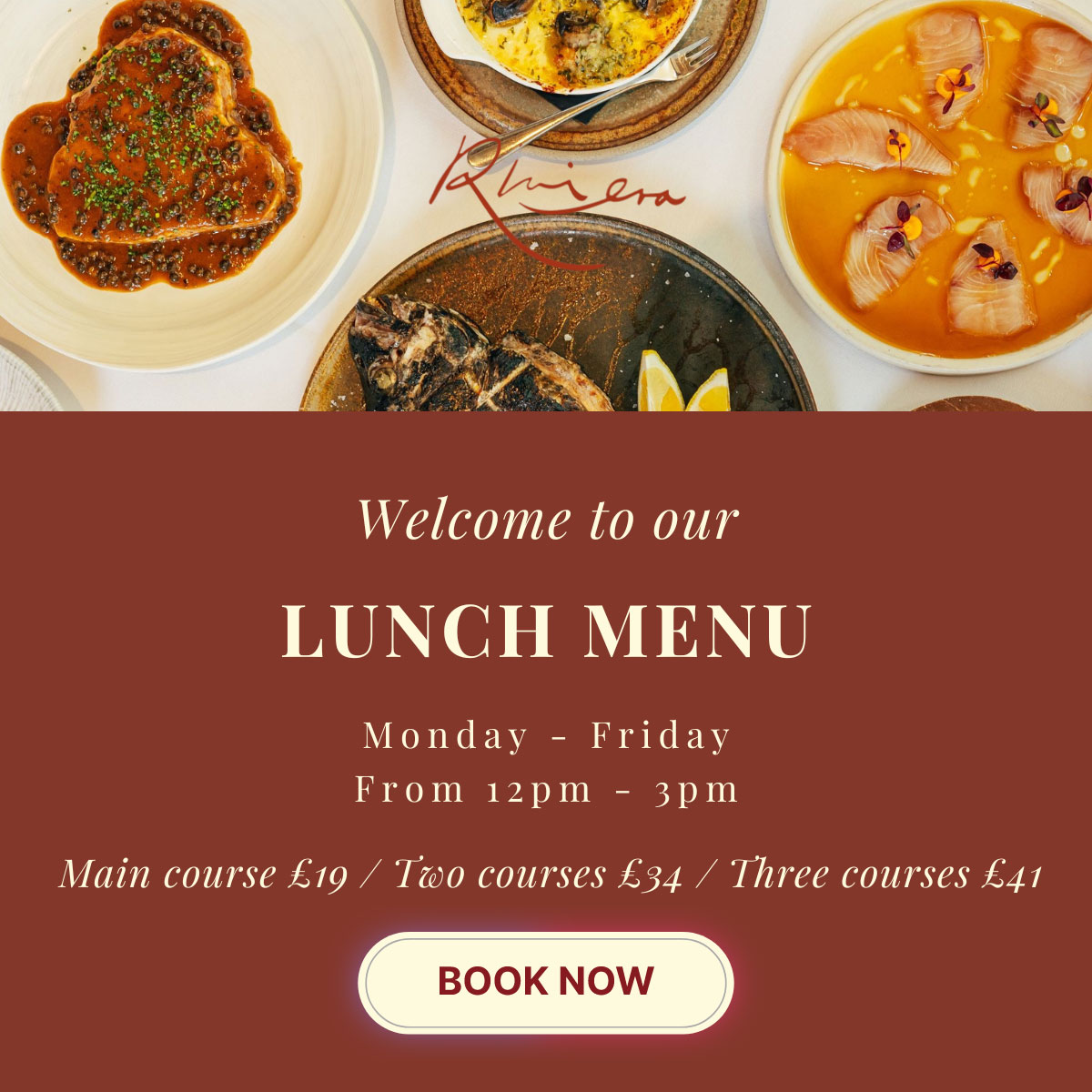 Riviera London - Southern French Restaurant & Bar